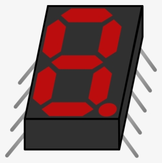 Seven Segment Display Symbol , Free Transparent Clipart - ClipartKey