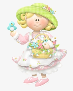 Spring Clipart Fashion - Spring Girl Png , Free Transparent Clipart ...