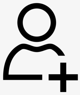 File - Noun Project - Add Person - Svg - Add Person Black And White ...