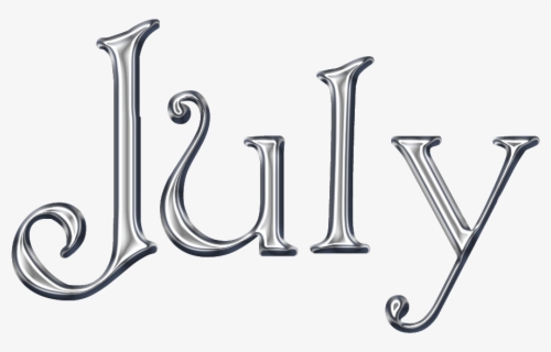 July Clipart Word July - Word July Clipart , Free Transparent Clipart ...