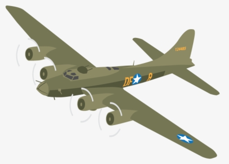 Boeing B-17 Flying Fortress , Free Transparent Clipart - ClipartKey