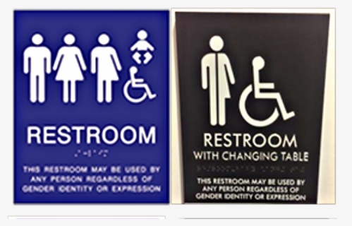 Any Gender Restroom Signs , Free Transparent Clipart - ClipartKey