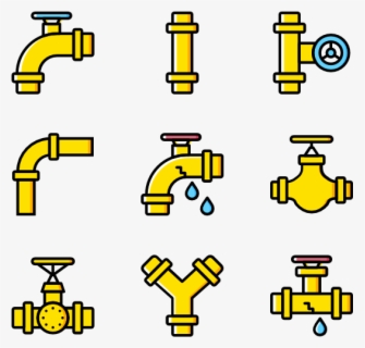 Water Pipe Flow Icons , Free Transparent Clipart - ClipartKey