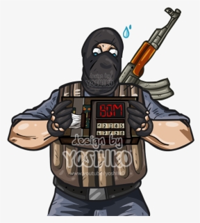 Terrorist Clipart Counter Strike - Counter Strike Fan Art , Free ...