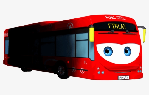 Larry The London Bus And Friends - Cartoon London Bus Front , Free ...