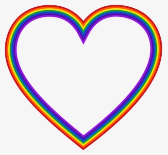 Transparent Background Rainbow Heart Png , Free Transparent Clipart ...