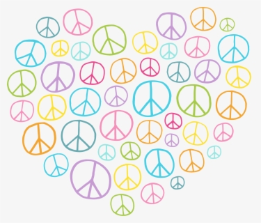 Peace Sign Over Earth - World Peace Transparent Background , Free ...