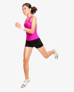 Transparent Jog Clipart - Cartoon Girl Running Clipart , Free ...