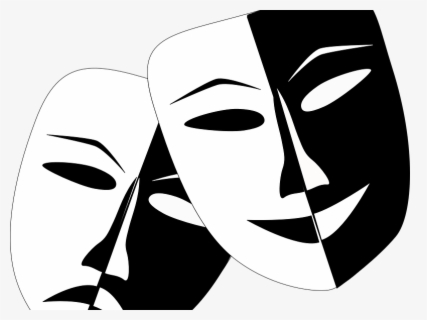 Positive And Negative Masks , Free Transparent Clipart - ClipartKey