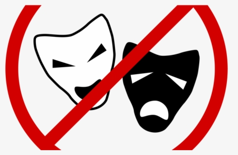 One Act Play Logo Clipart , Png Download - No Halloween Mask Allowed ...