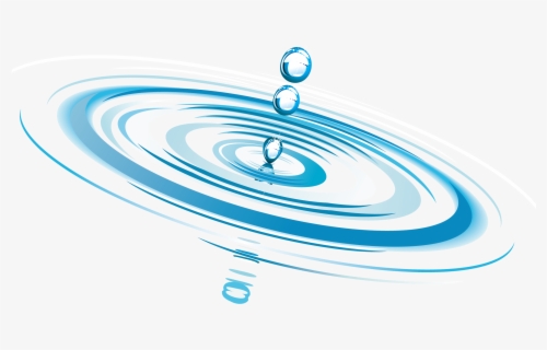 Drip Effect Transprent - Drip In Water Circle , Free Transparent ...