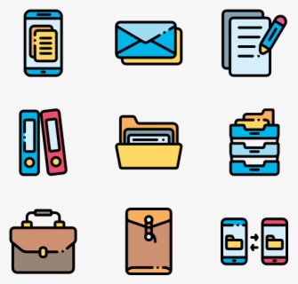 File And Document - Cyber Security Icon Set , Free Transparent Clipart ...