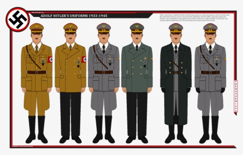 Hitler"s Uniforms By Theranger1302 - Hitler Uniform , Free Transparent ...