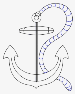 Full Size Of How To Draw A Anchor Chain An Infinity - Anchor With Ship ...