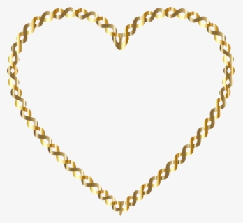 Heart,jewellery,chain - Heart Frame No Background , Free Transparent ...