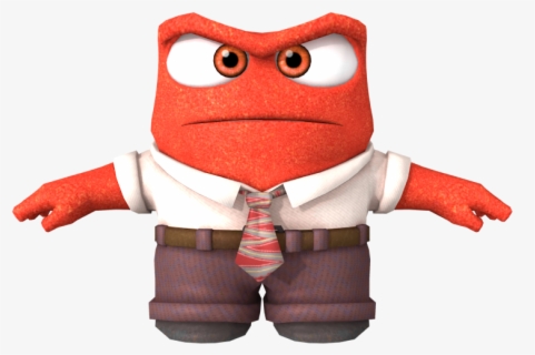 Inside Out Anger Png - Inside Out Anger Model , Free Transparent ...