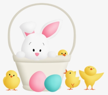 Bunnies Clipart - Clipart Best - Easter Bunny And Chicks Clipart , Free ...