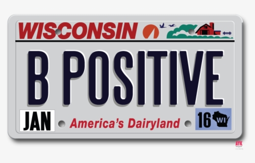 Wisconsin License Plate , Free Transparent Clipart - ClipartKey