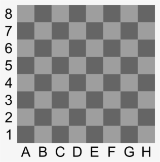 2d Chess Set - Chess Board Rows And Columns , Free Transparent Clipart ...