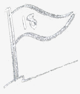 Pictorial Sketch Of A Flag Stand , Free Transparent Clipart - ClipartKey