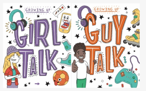 Girl Talk - Guy Talk - Cartoon , Free Transparent Clipart - ClipartKey