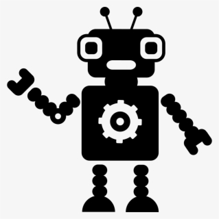 Black And White Robot Clipart , Png Download - Computer Science ...
