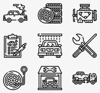 Car Repair - School Icon Vector Png , Free Transparent Clipart - ClipartKey