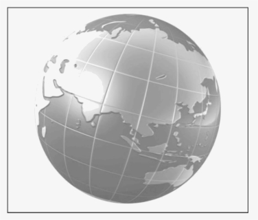 World - Grayscale Globe , Free Transparent Clipart - ClipartKey