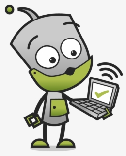 Mascot-computer - Computer Mascots Png , Free Transparent Clipart ...