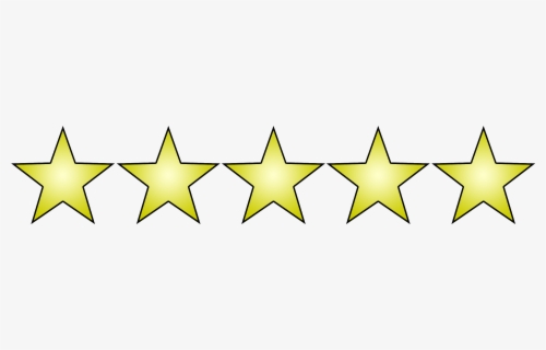 Transparent Five Stars Png - Five Stars Line Drawing , Free Transparent ...