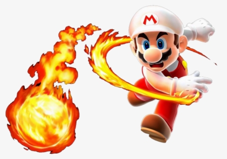 Mario Clipart Blue Fireball - Super Smash Bros Fire Mario , Free ...