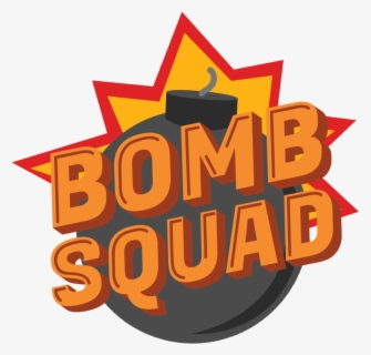 Bomb Squad Logo White - Graphic Design , Free Transparent Clipart ...