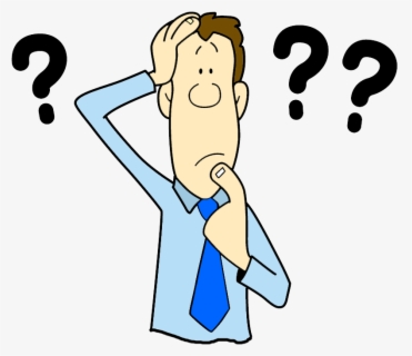 Vector Confused Businessman , Free Transparent Clipart - ClipartKey