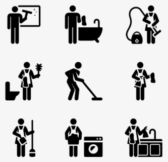 Transparent Cleaning Icons Png - Icon Housekeeping Logo , Free ...