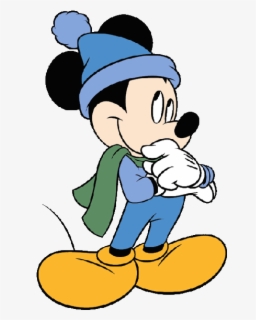 Mickey Mouse Winter Coloring Pages , Free Transparent Clipart - ClipartKey