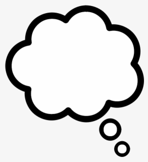 Speech Bubble Clipart Social Thinking Thought - Thought Bubble , Free ...