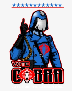 Vote Cobra Commander Clipart , Png Download - Superhero , Free ...