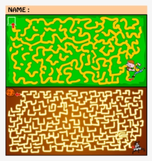 Super Easy Maze Clip Arts - Maze Easy Clipart , Free Transparent Clipart - ClipartKey