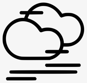 Fog Clipart Windy Symbol - Weather Mist Icon Png , Free Transparent ...