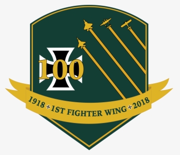Logo And Coin Design Created For The 1st Fighter Wing’s - Emblem , Free ...