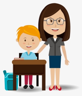 Free Teacher And Student Clip Art with No Background - ClipartKey