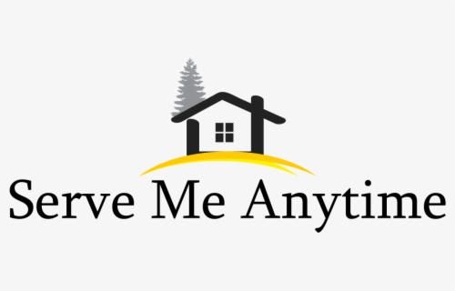 Serve Me Anytime Logo - Pine Tree Silhouette , Free Transparent Clipart ...