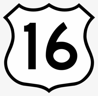 16 - Blank Route 66 Logo , Free Transparent Clipart - ClipartKey
