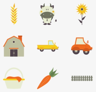 Farm Element Compilation , Free Transparent Clipart - ClipartKey