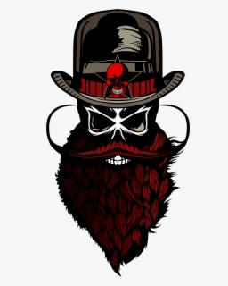 Cartoon Skull Barber Png Transparent , Free Transparent Clipart ...