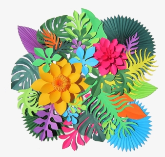 Diy Tropical Leaves Paper , Free Transparent Clipart - ClipartKey