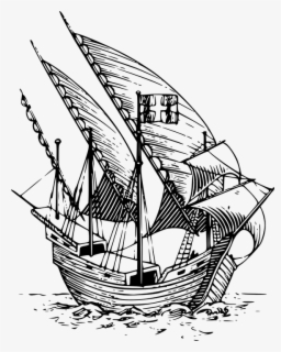 Caravel Clipart Explorer Ship - Age Of Exploration Png , Free ...