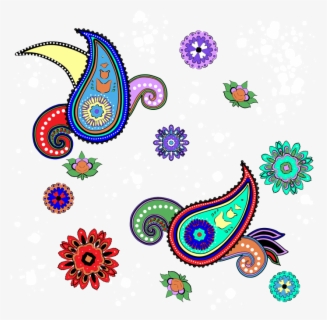 Transparent Paisley Pattern Png - Free Paisley Clip Art , Free ...