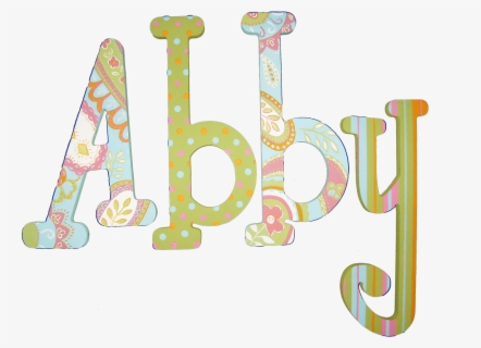 Abby In Bubble Letters , Free Transparent Clipart - ClipartKey