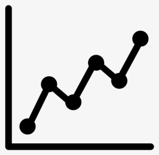 Line Graph Icon White Clipart Line Chart Computer Icons - Line Graph ...